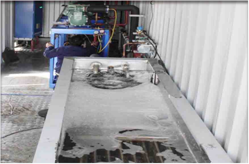 Pre-chilling Processing Section - water chilling & dewatering - Poultry ...